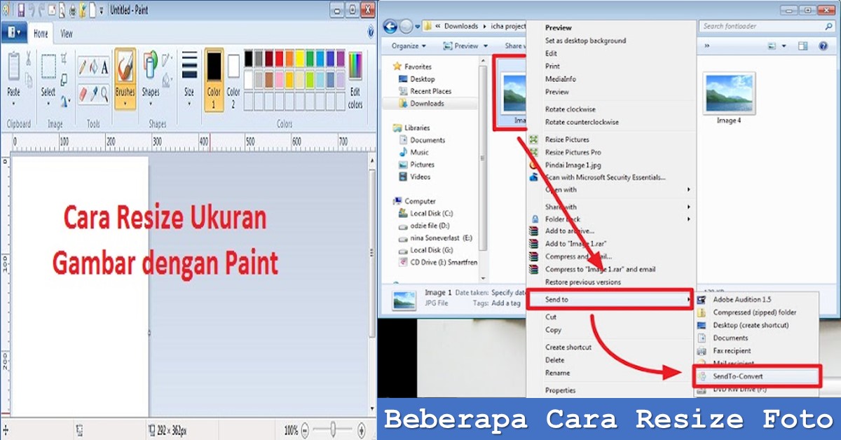 Beberapa Cara Resize Foto | TechBanget
