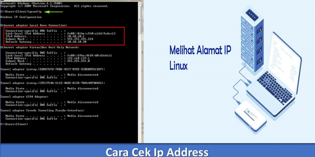 Cara Cek Ip Address | TechBanget