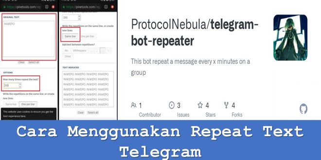 Cara Menggunakan Repeat Text Telegram TechBanget