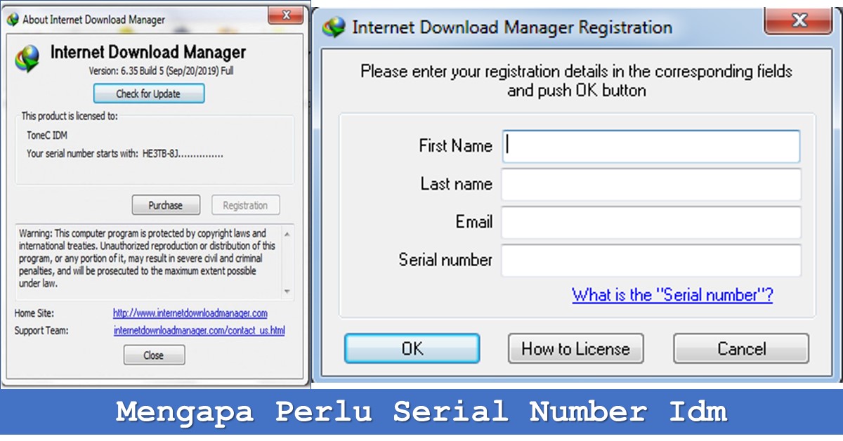 Mengapa Perlu Serial Number Idm | TechBanget