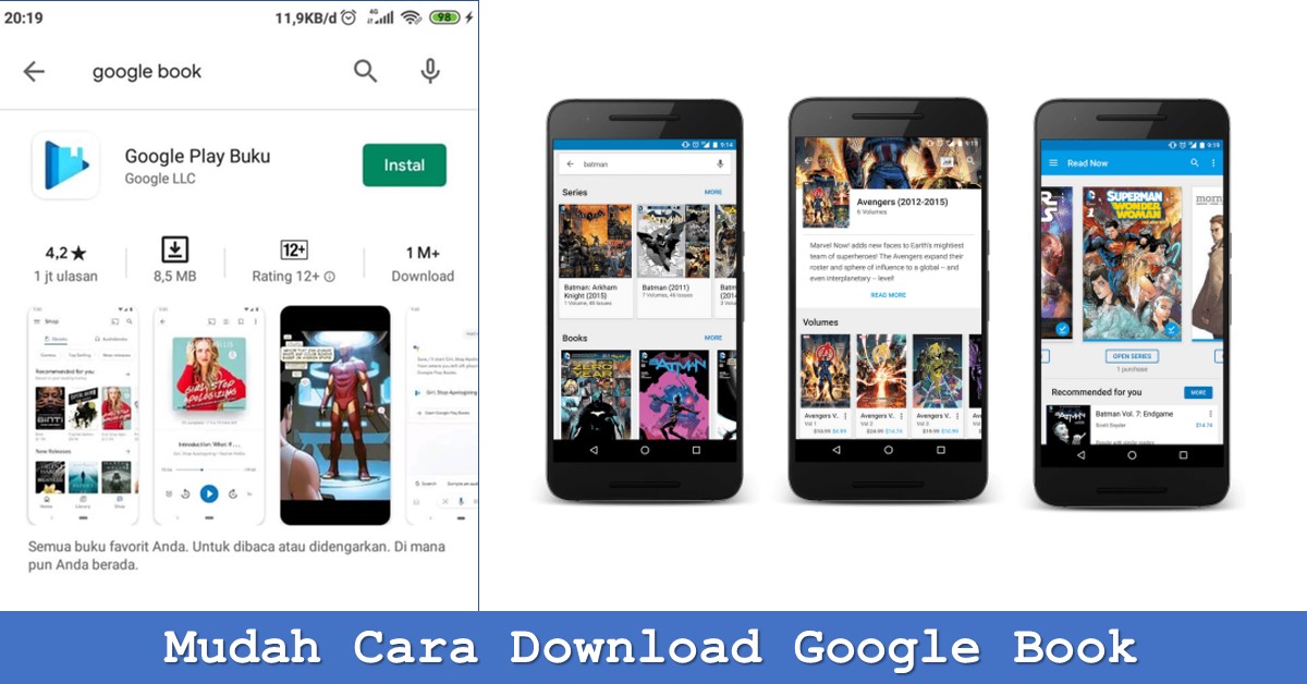 Mudah Cara Download Google Book | TechBanget