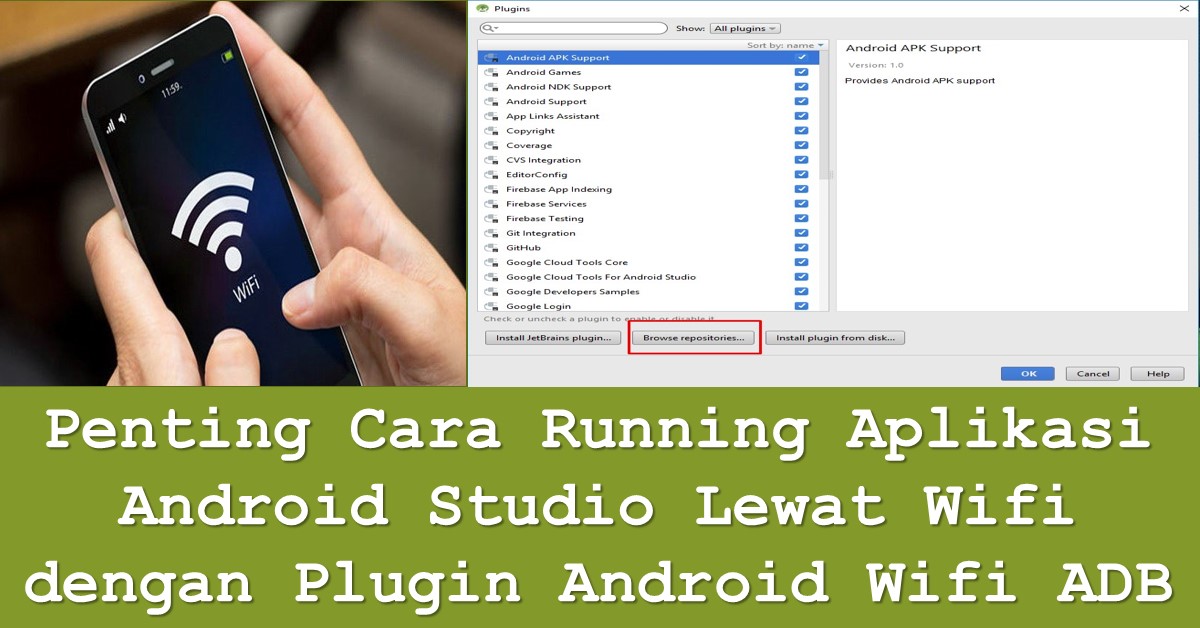 Penting Cara Running Aplikasi Android Studio Lewat Wifi dengan Plugin Android Wifi ADB | TechBanget